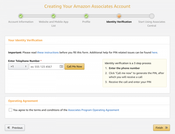 Join the Amazon Affiliate Program — Step By Step Instructions