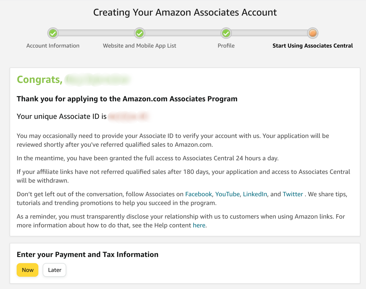 Join the Amazon Affiliate Program — Step By Step Instructions